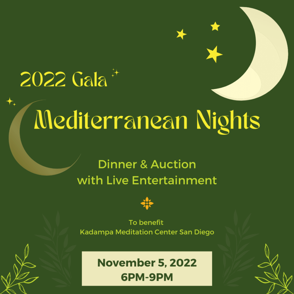 Mediterranean Nights Gala | Sat, Nov 5 – Meditate in San Diego